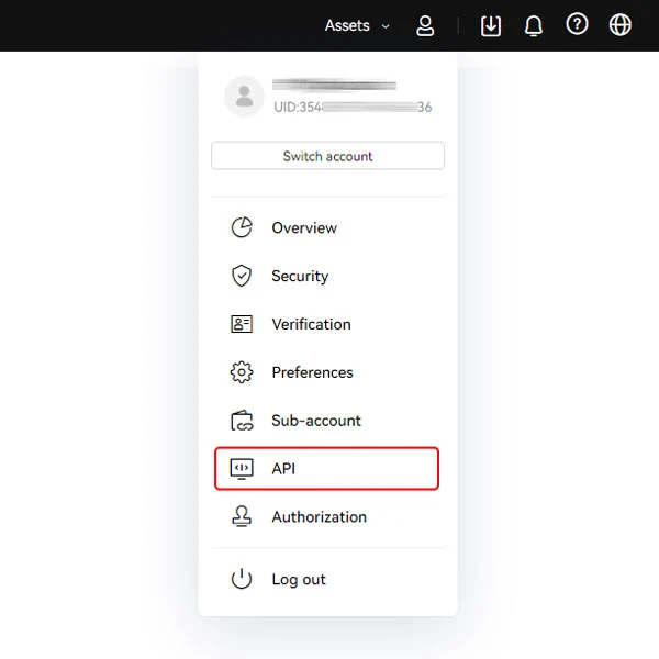 How to Create API on okx website? | BidShel
